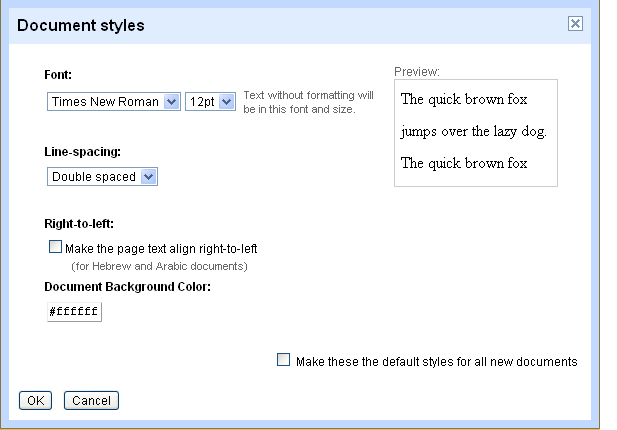 Mla Format Font And Size